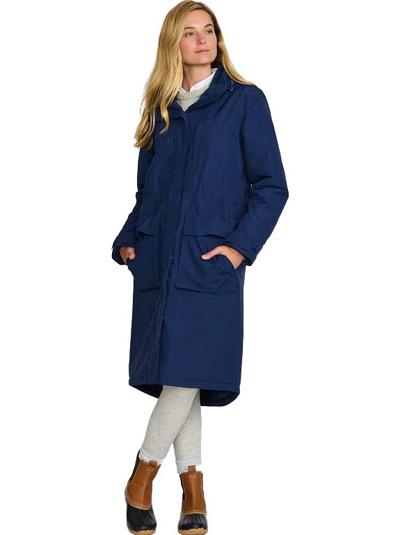 LANDS' END squall waterproof insulated winter stadium coat